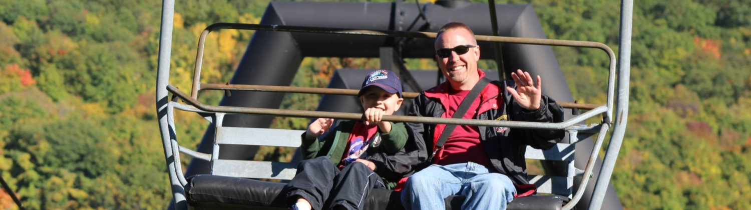 Fall Sky Rides | Bristol Mountain | Enjoy The Beautiful Autumn Colors
